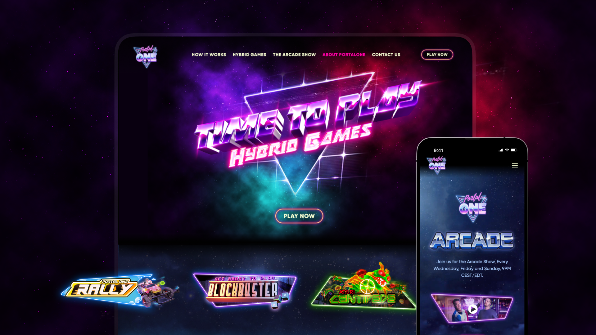 Innovative Games Platform: Clock's Work on Portalone